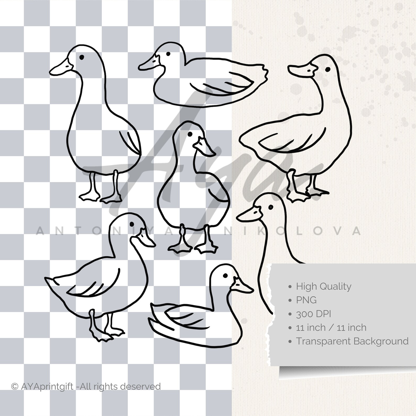 8 Duck Svg | Duck Vector | Duck Clip Art | Duck Cricut | Ducks ...