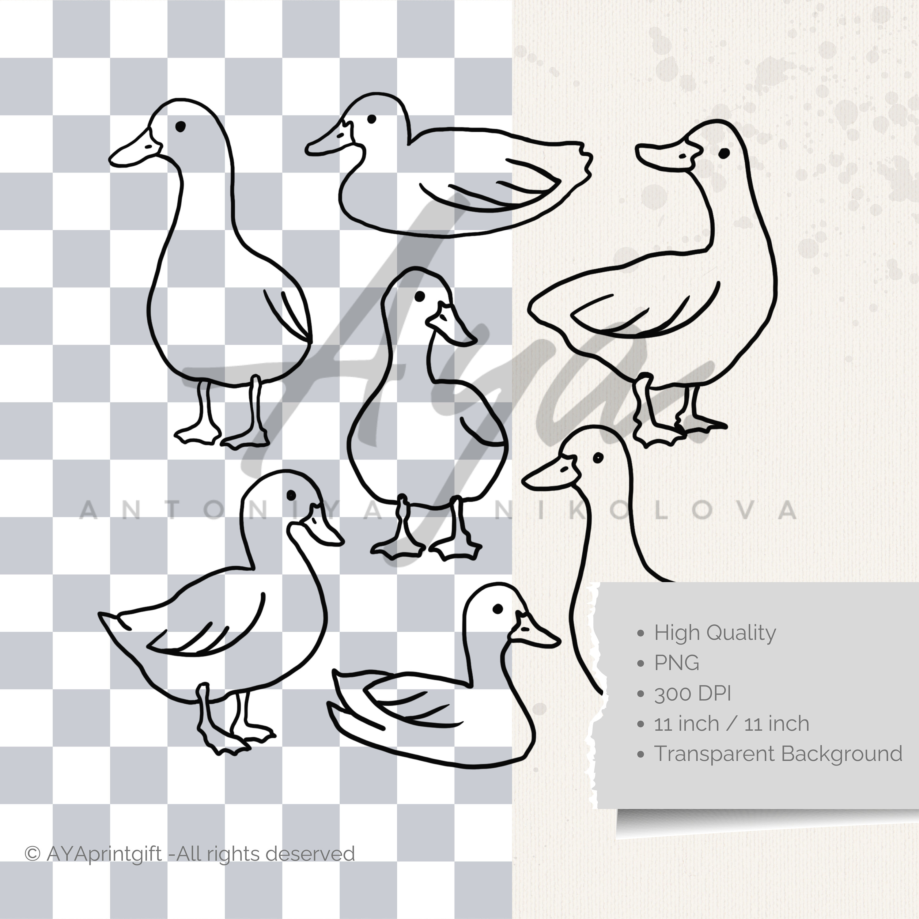 8 Duck Svg | Duck Vector | Duck Clip Art | Duck Cricut | Ducks ...