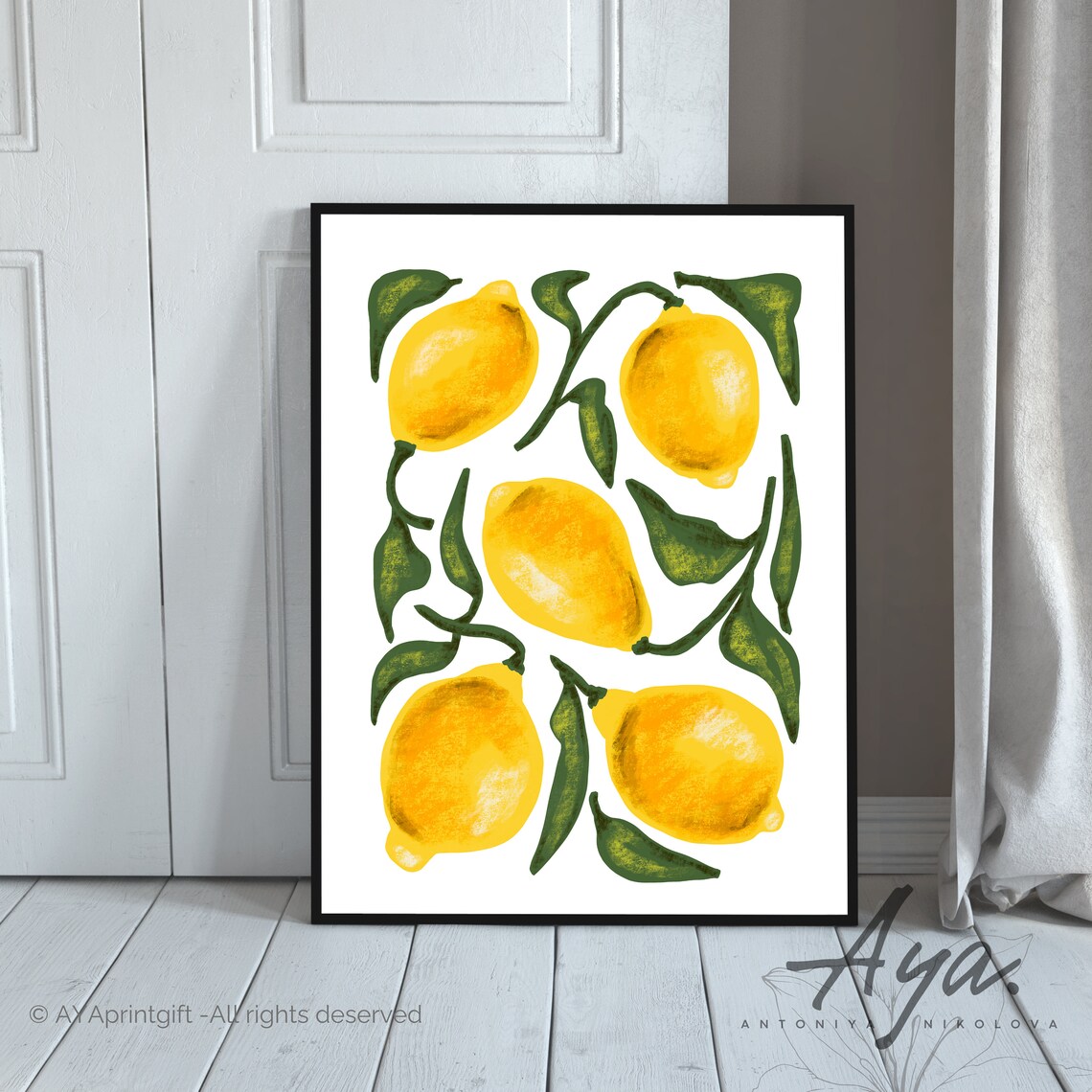 Lemons T-shirt Design PNG | Limoncello PNG Transparent Background ...
