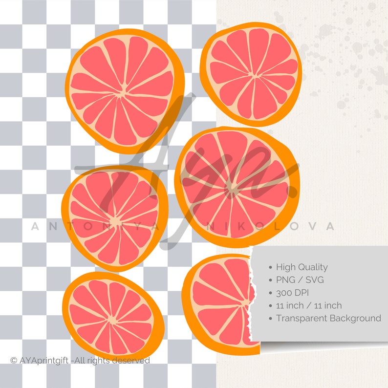 Orange PNG | Orange SVG Bundle | Orange Clipart | Fruits Bundle ...