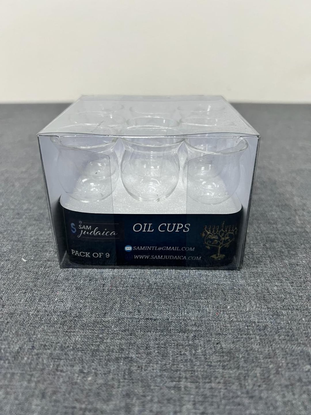 Hanukkah Menorah Oil Cups - Set of 9 With Wick Holders - Etsy