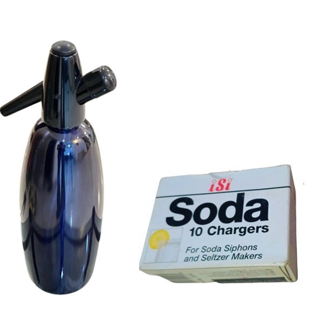 Isi Antique Soda Siphon Seltzer Bottle Soda Siphon Bottle - Etsy