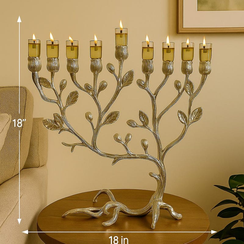 Hanukah Menorah Iron - Etsy UK