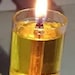 9 Glass Oil Cups With Wick Holder: Floating Wicks Included - Etsy