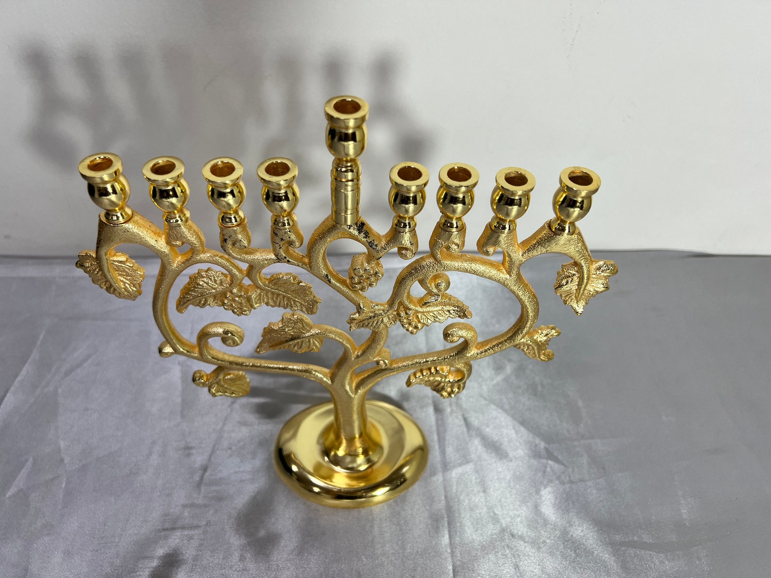 Buy Grape Hanukkah Menorah: Sam Judaica Jewish Chanukah Design (7.8 ...