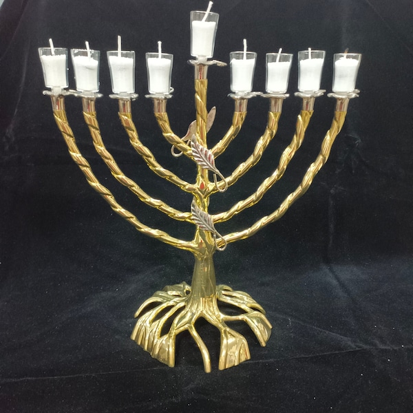 Hanukkah Candle Holders - Etsy
