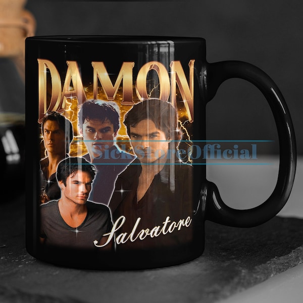 Damon Salvatore Coffee Mug - Etsy
