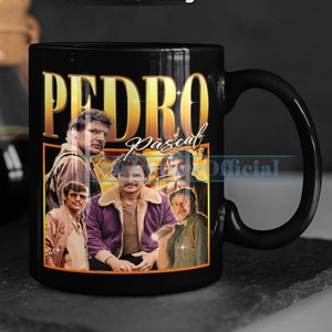 PEDRO PASCAL Coffee Mug, Pedro Pascal Tea Mug, Pedro Pascal Drinkware, Pedro Pascal Mug, Pedro ...