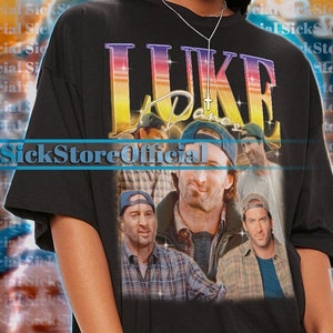 LUKE DANES Vintage Shirt, Luke Danes Homage Tshirt, Luke Danes Fan Tees ...