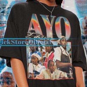 AYO EDEBIRI Vintage Shirt, Ayo Edebiri Homage Tshirt, Ayo Edebiri Fan ...