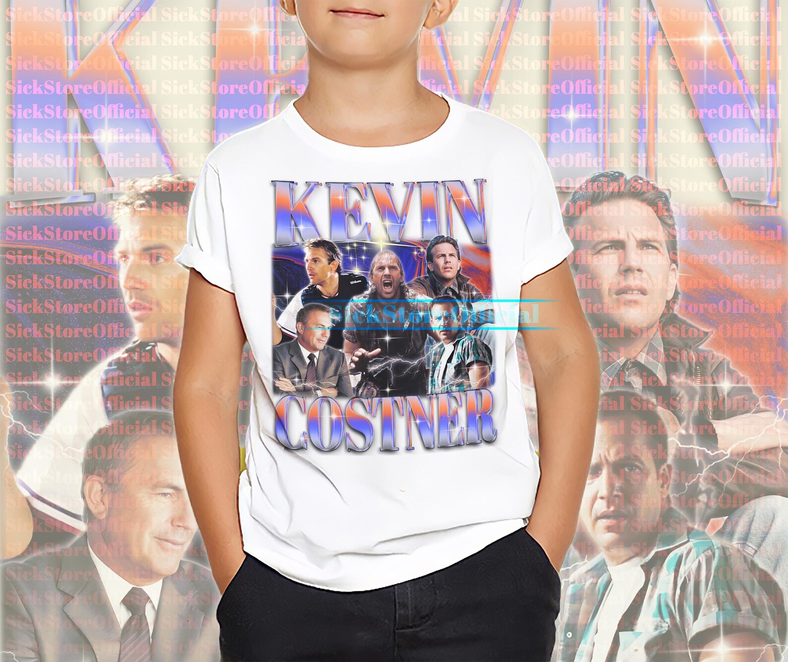 KEVIN COSTNER Vintage Shirt | Kevin Costner Homage Retro | Kevin ...