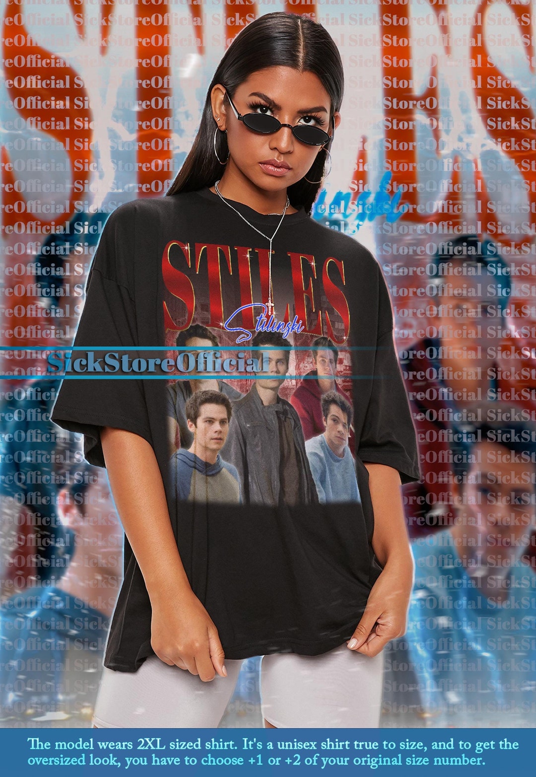 STILES STILINSKI Vintage Shirt, Stiles Stilinski Homage Tshirt, Stiles ...