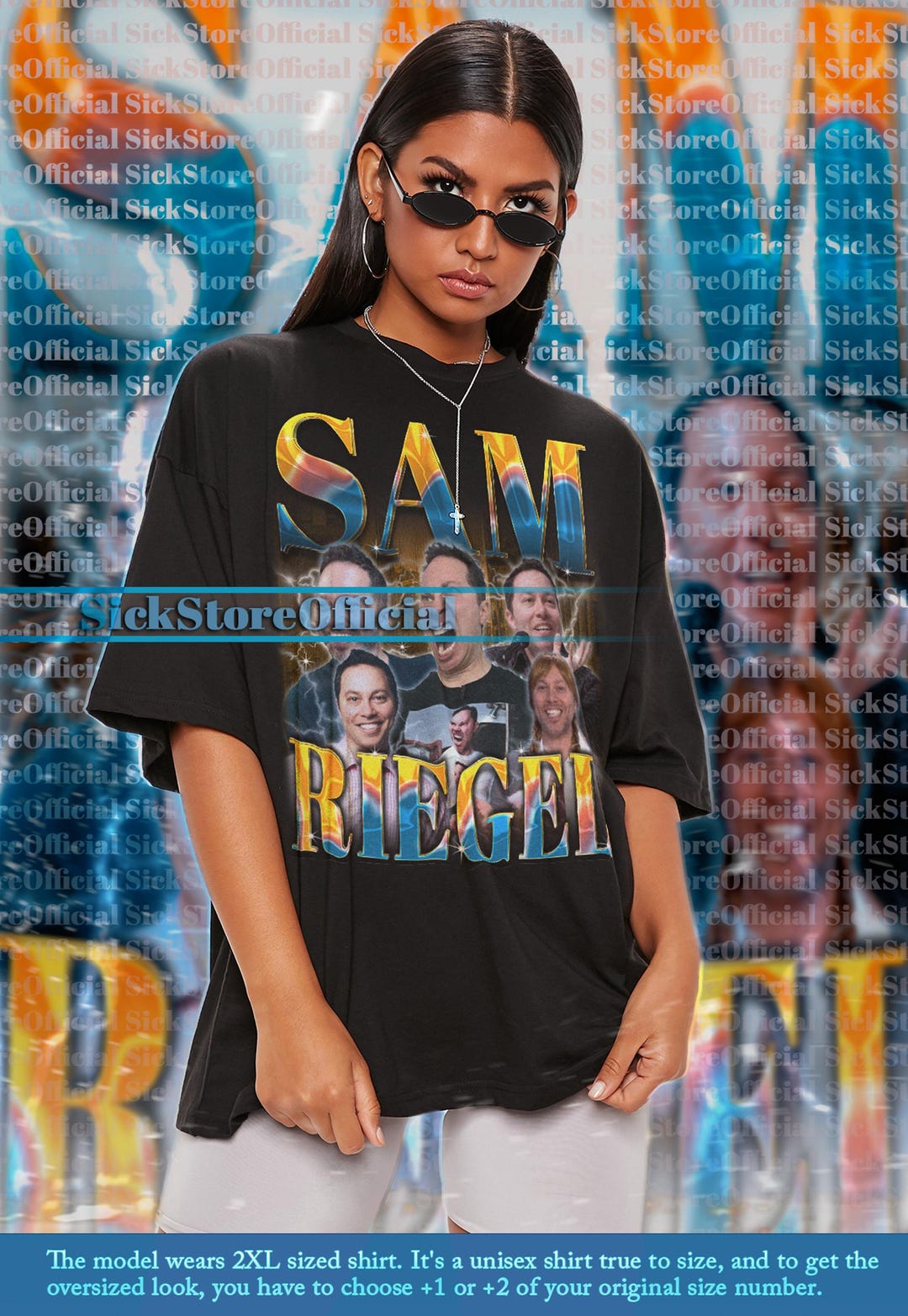 SAM RIEGEL Retro Shirt, Sam Riegel Tshirt, Sam Riegel Sweateshirt, Sam ...