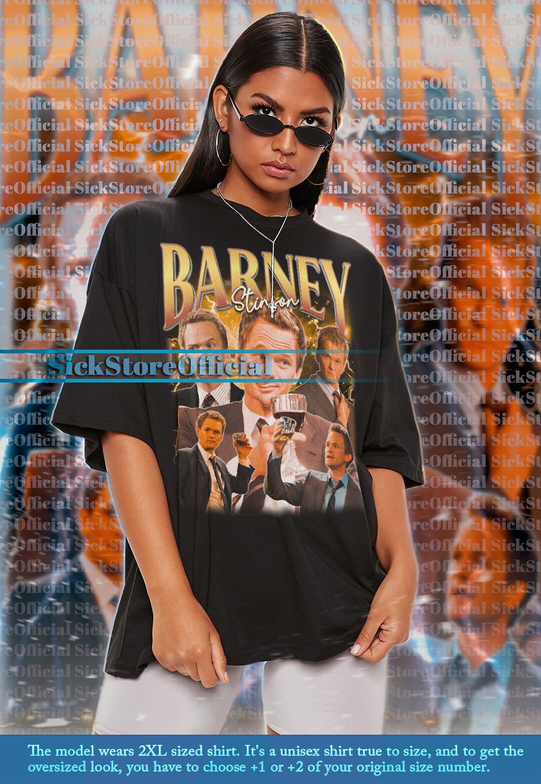 BARNEY STINSON Vintage Shirt, Barney Stinson Homage Tshirt, Barney ...