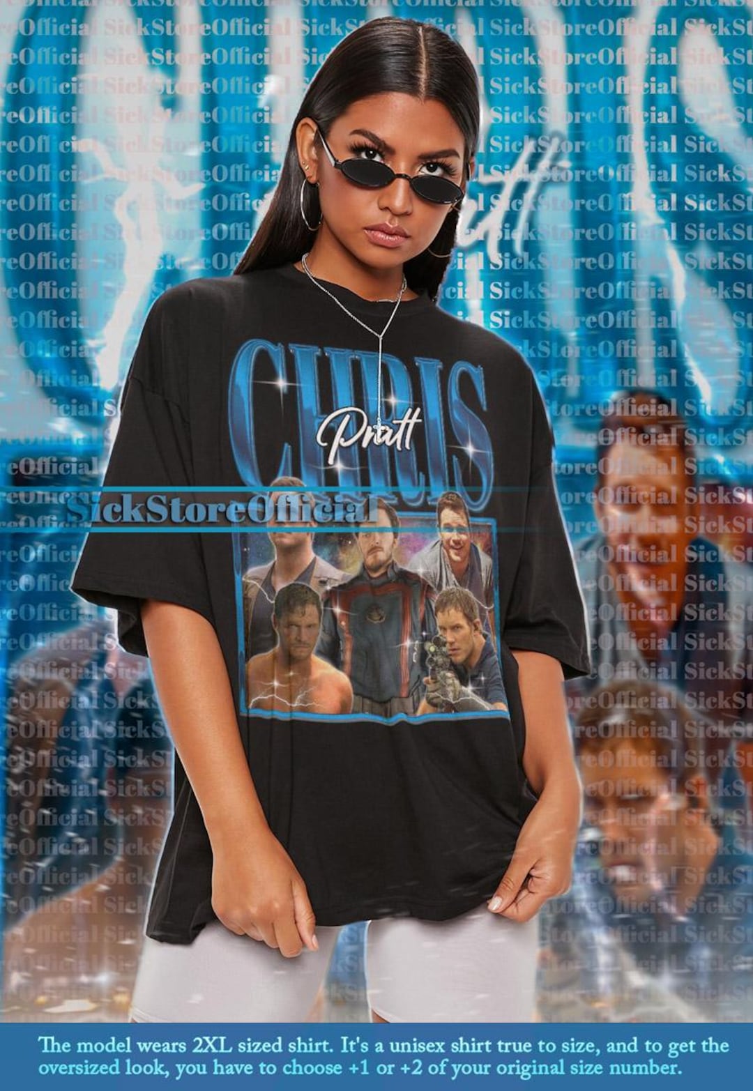 CHRIS PRATT Shirt, Chris Pratt 90s Style Shirt, Chris Pratt Poster Tee ...