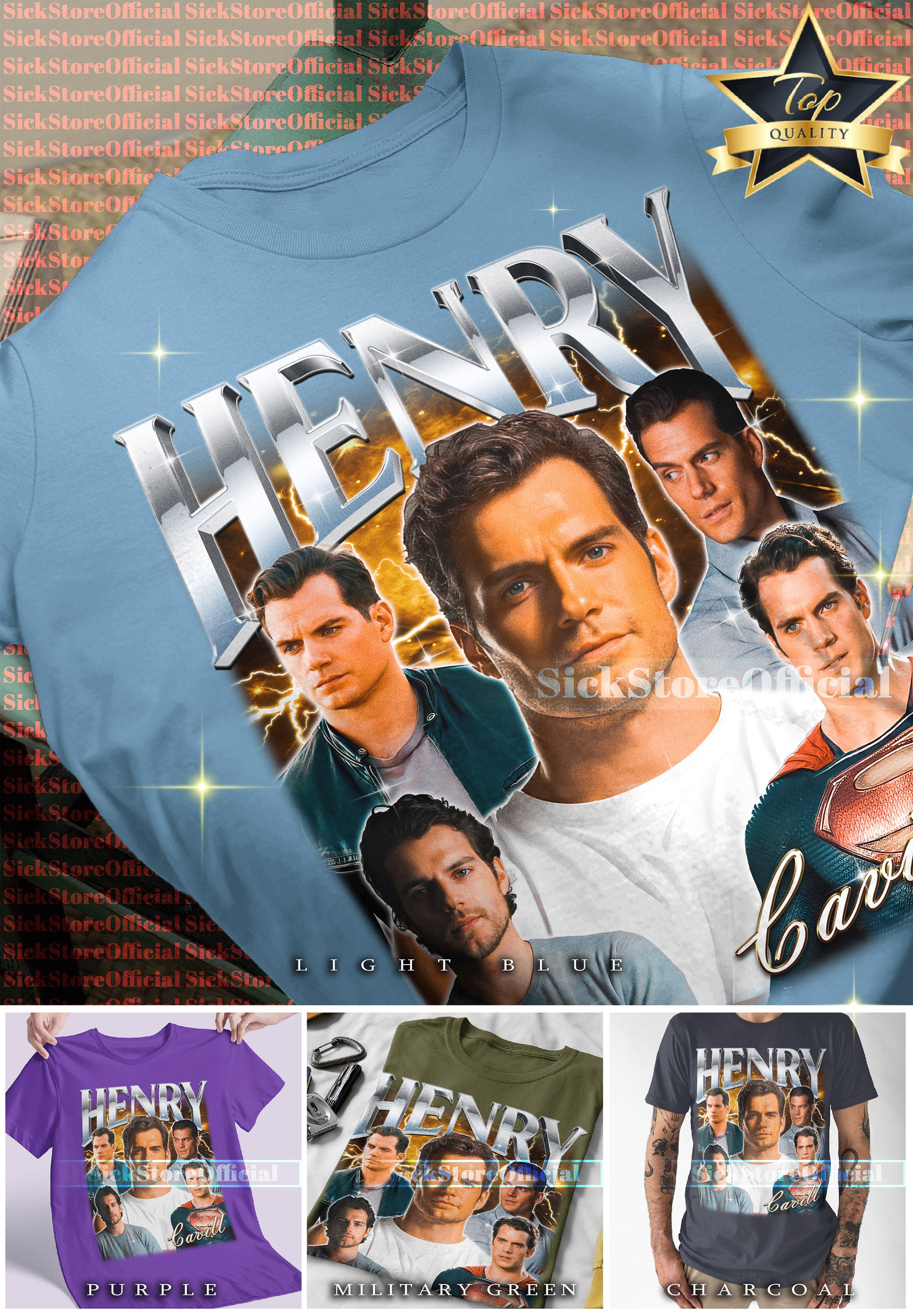 HENRY CAVILL Shirt Henry Cavill Homage Tshirt Henry Cavill - Etsy