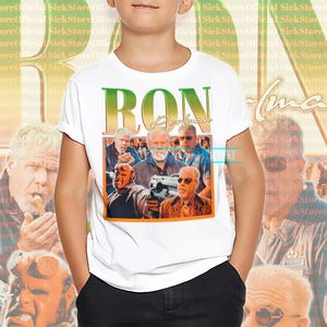 RON PERLMAN Vintage Shirt, Ron Perlman Homage Tshirt, Ron Perlman Fan ...