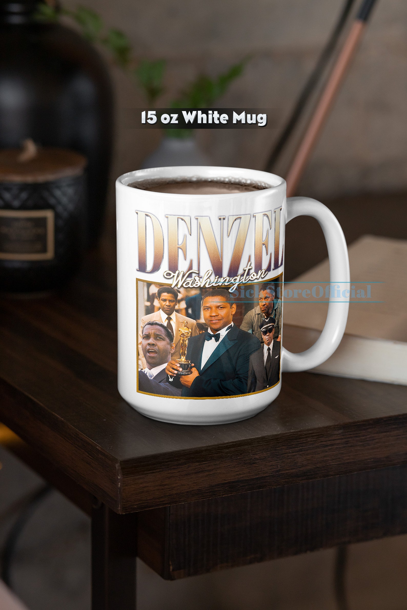 DENZEL WASHINGTON Coffee Mug, Denzel Washington Tea Mug, Denzel ...