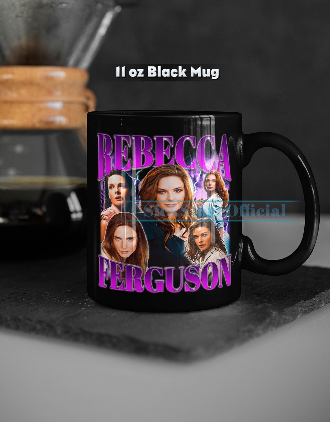 REBECCA FERGUSON Coffee Mug, Rebecca Ferguson Tea Mug, Rebecca Ferguson ...