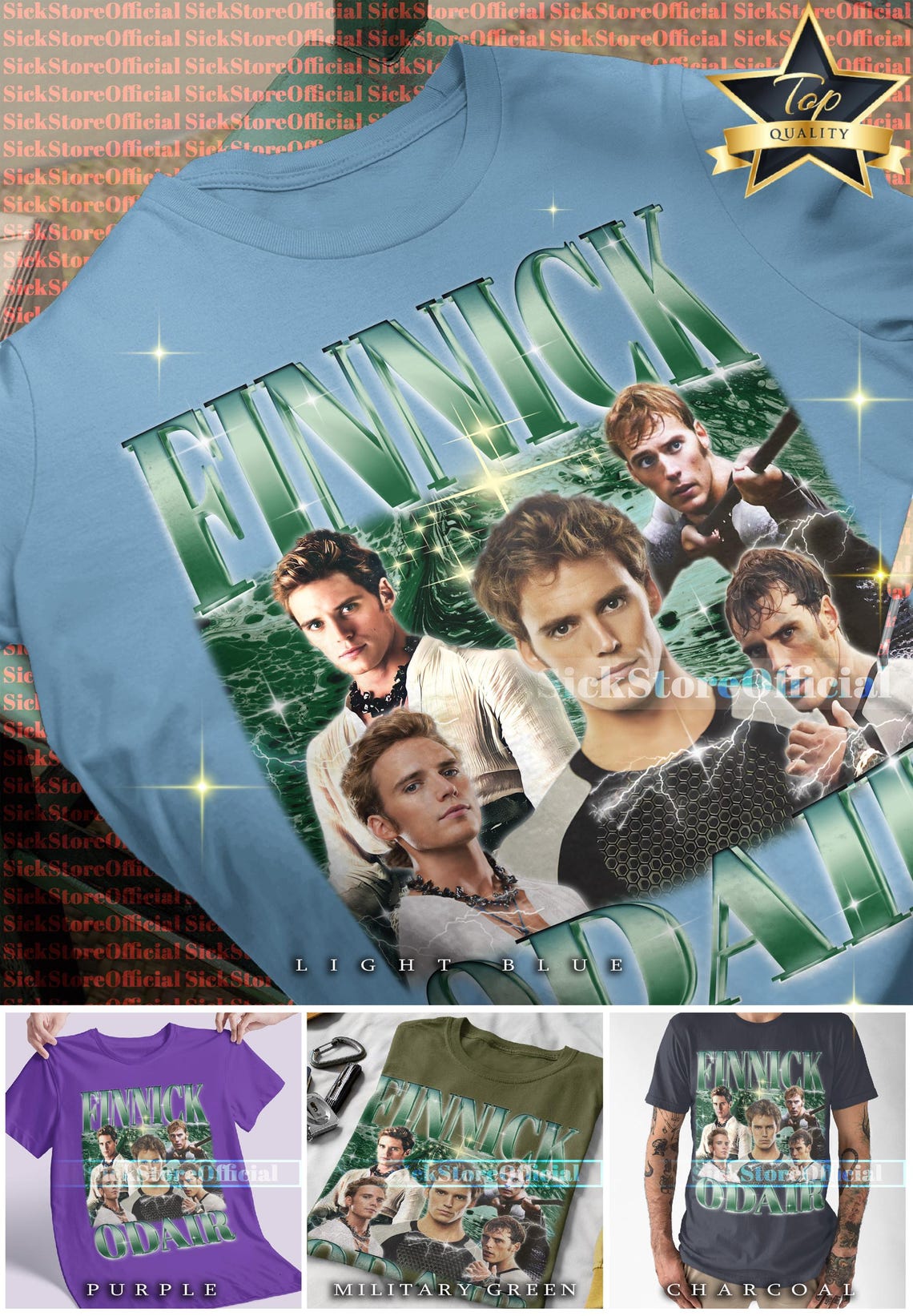 FINNICK ODAIR Vintage Shirt, Finnick Odair Homage Tshirt, Finnick Odair ...