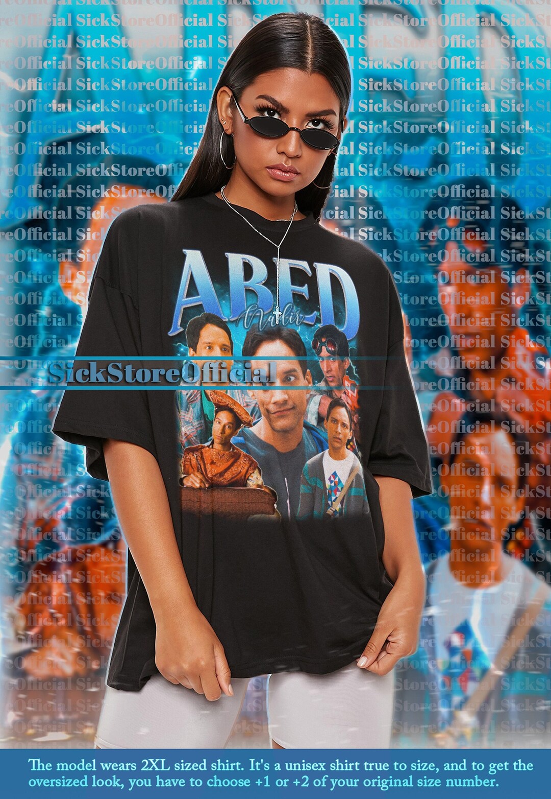 ABED NADIR Vintage Shirt, Abed Nadir Homage Tshirt, Abed Nadir Fan Tees ...