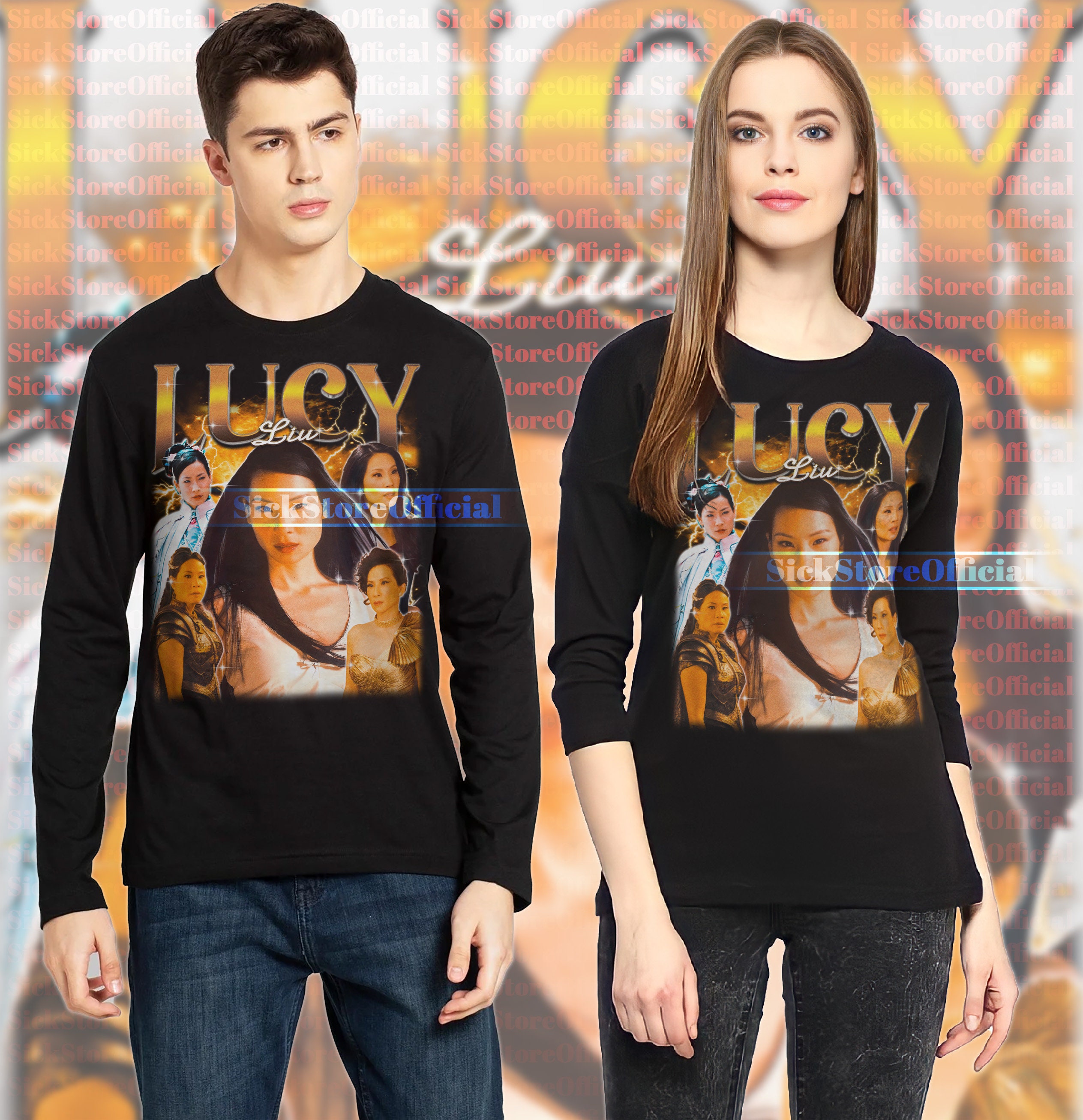 LUCY LIU Vintage Shirt Lucy Liu Homage Tshirt Lucy Liu Fan - Etsy