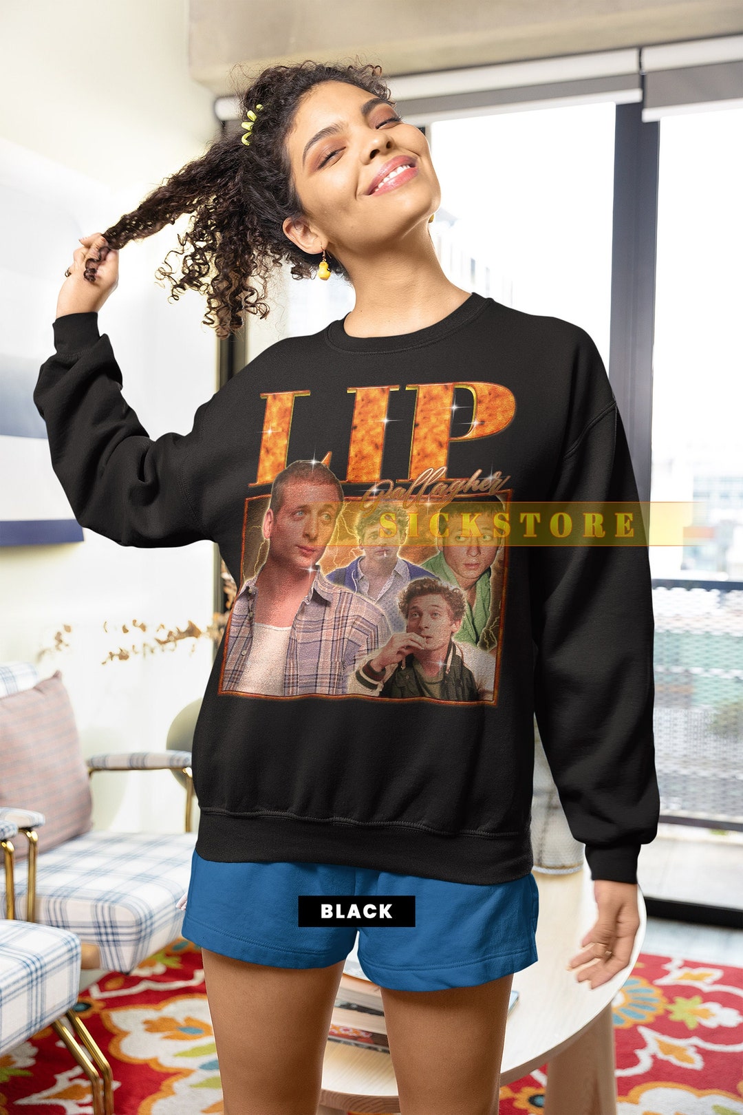 LIP GALLAGHER Vintage Sweatshirt, Lip Gallagher Homage Sweater, Lip ...