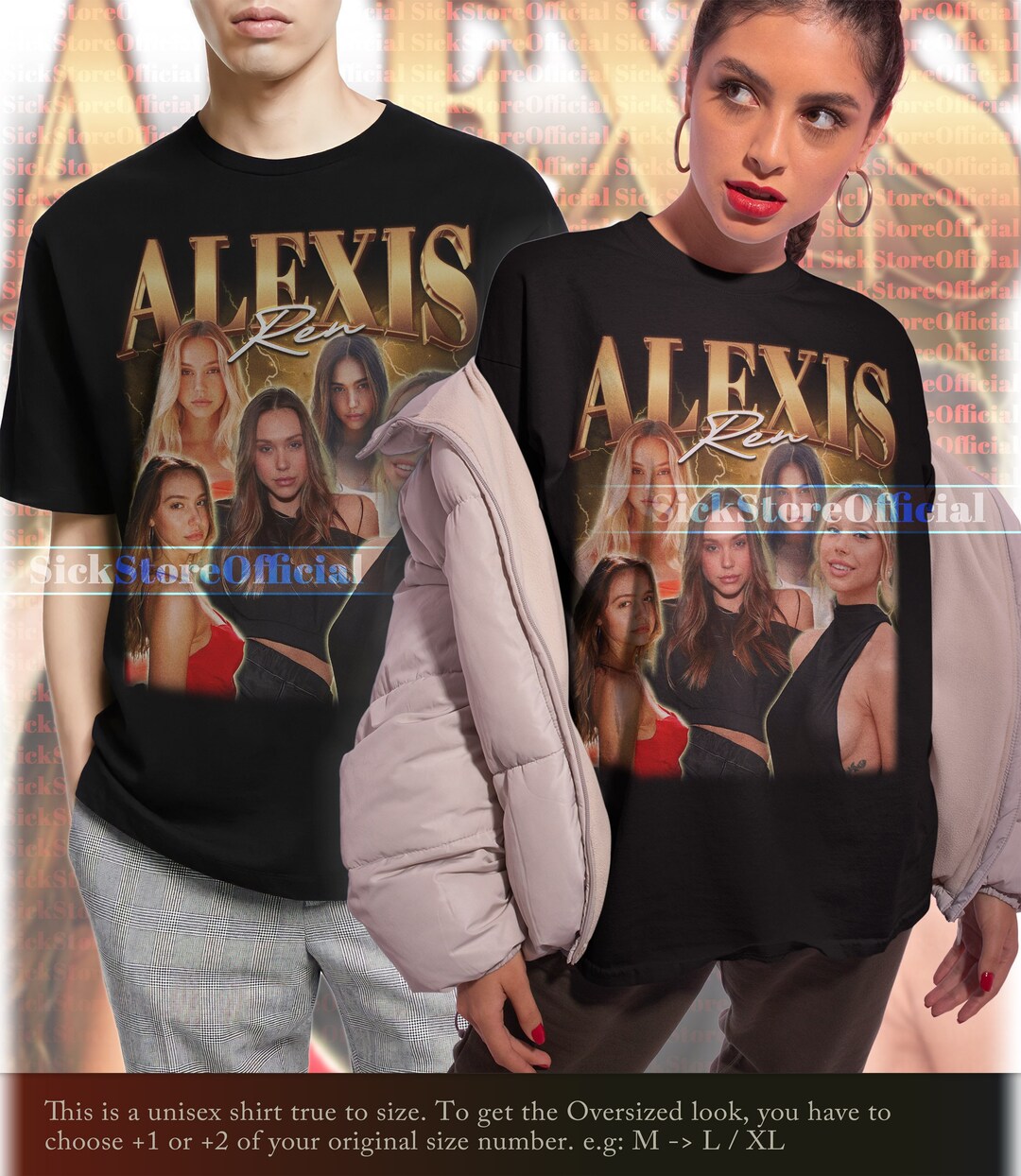 ALEXIS REN Vintage Shirt Alexis Ren Homage Tshirt Alexis Ren - Etsy