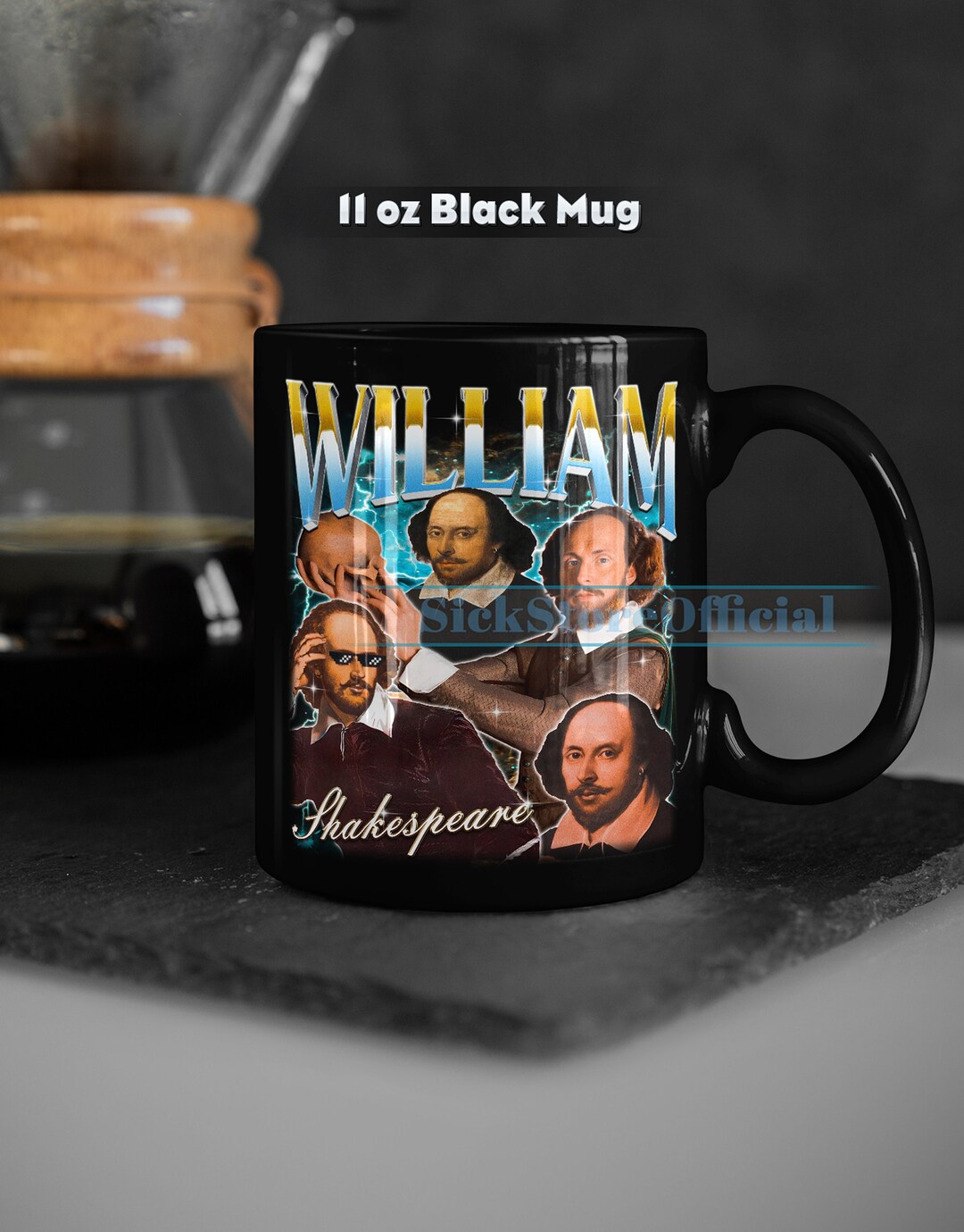 WILLIAM SHAKESPEARE, Shakespeare Coffee Mug, Shakespeare Tea Mug ...