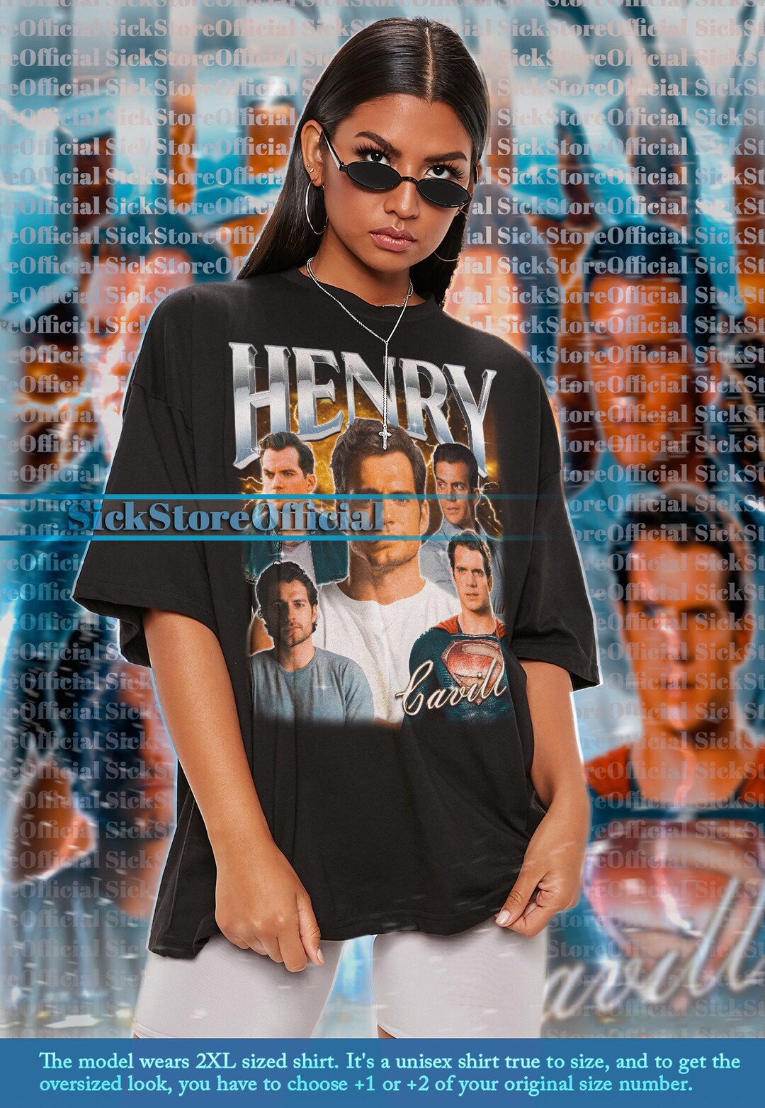 HENRY CAVILL Shirt, Henry Cavill Homage Tshirt, Henry Cavill Fan Tees ...