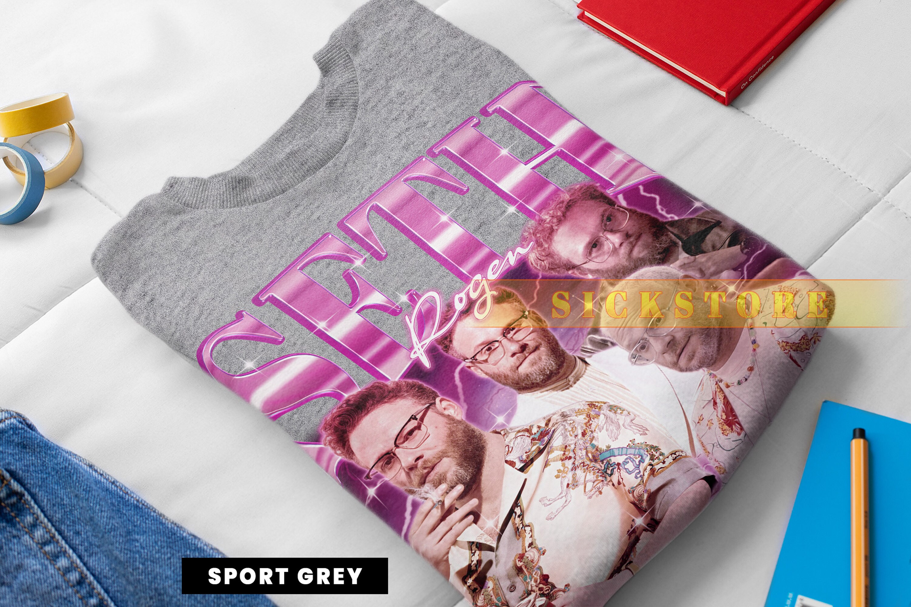 SETH ROGEN Vintage Sweatshirt, Seth Rogen Homage Fan Tees, Seth Rogen ...