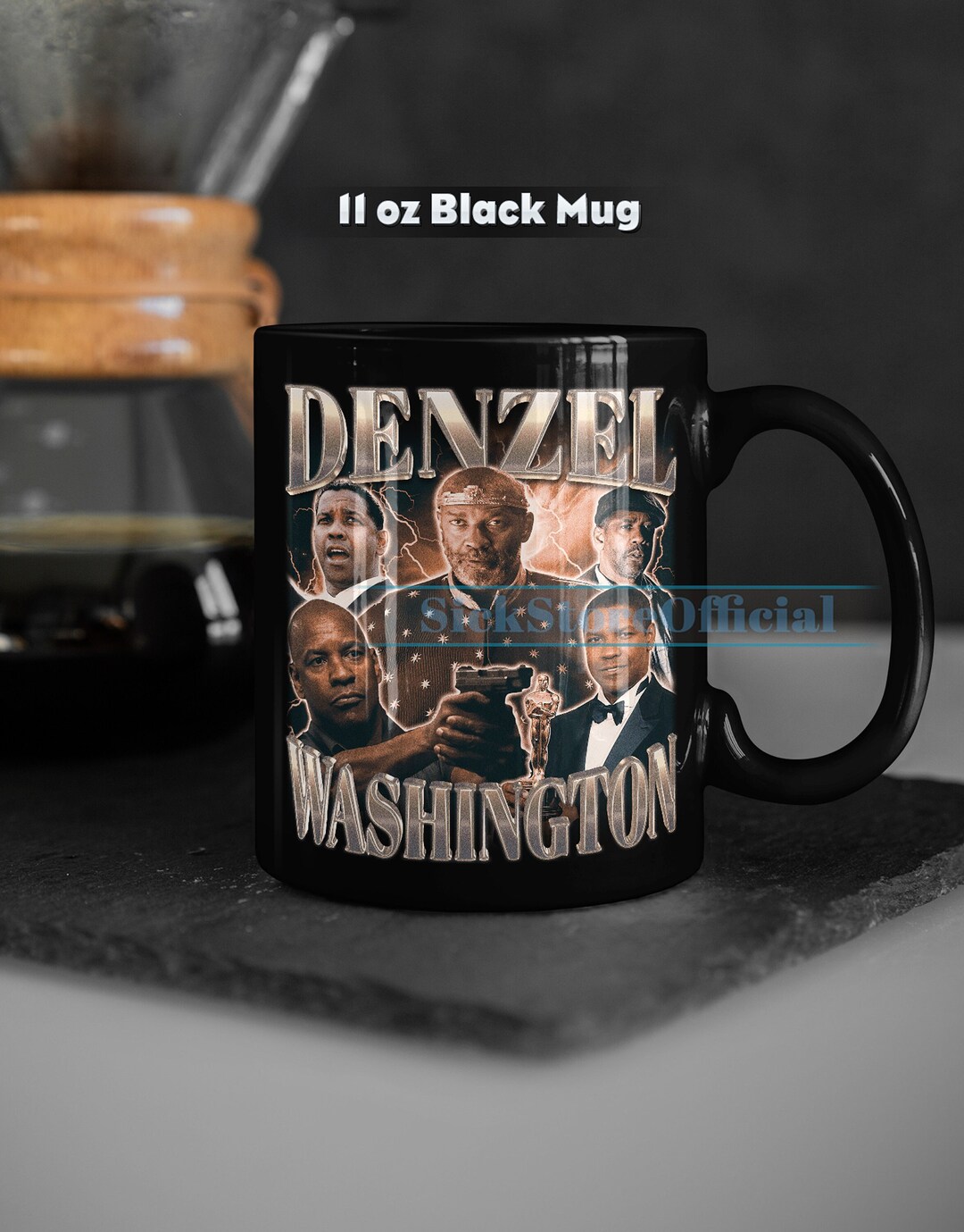 DENZEL WASHINGTON Coffee Mug, Denzel Washington Tea Mug, Denzel ...