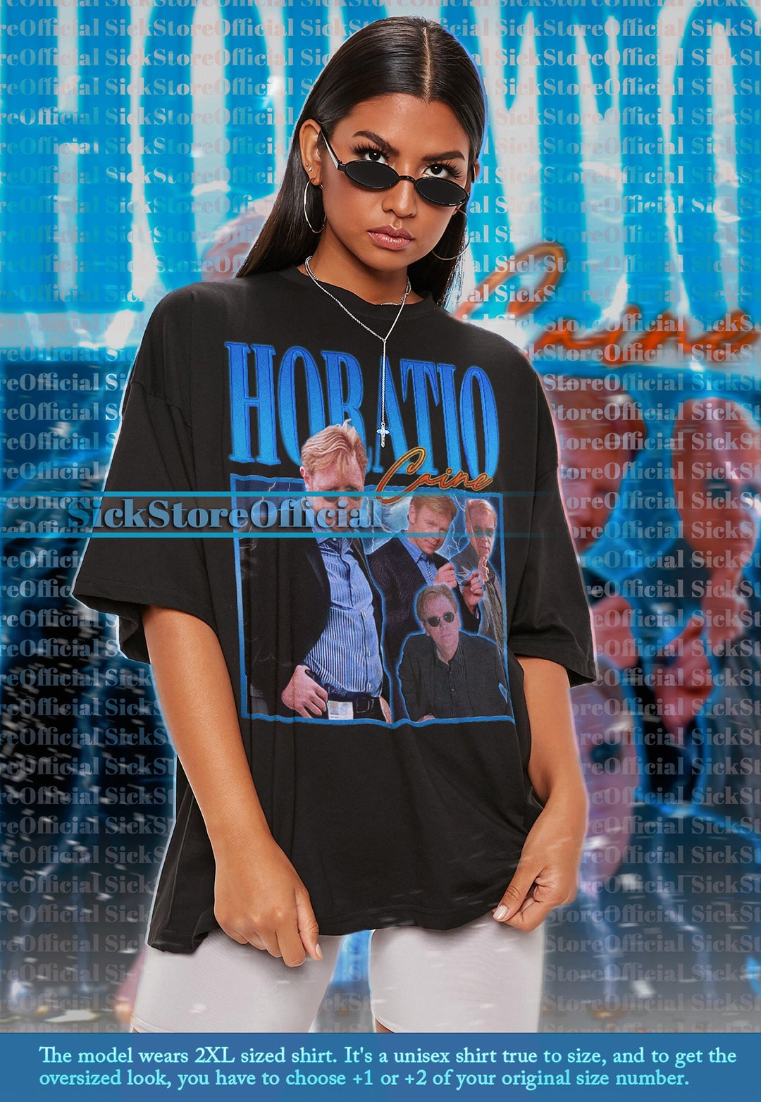 HORATIO CAINE Shirt, Horatio Caine Homage Shirt, Horatio Caine Vintage ...