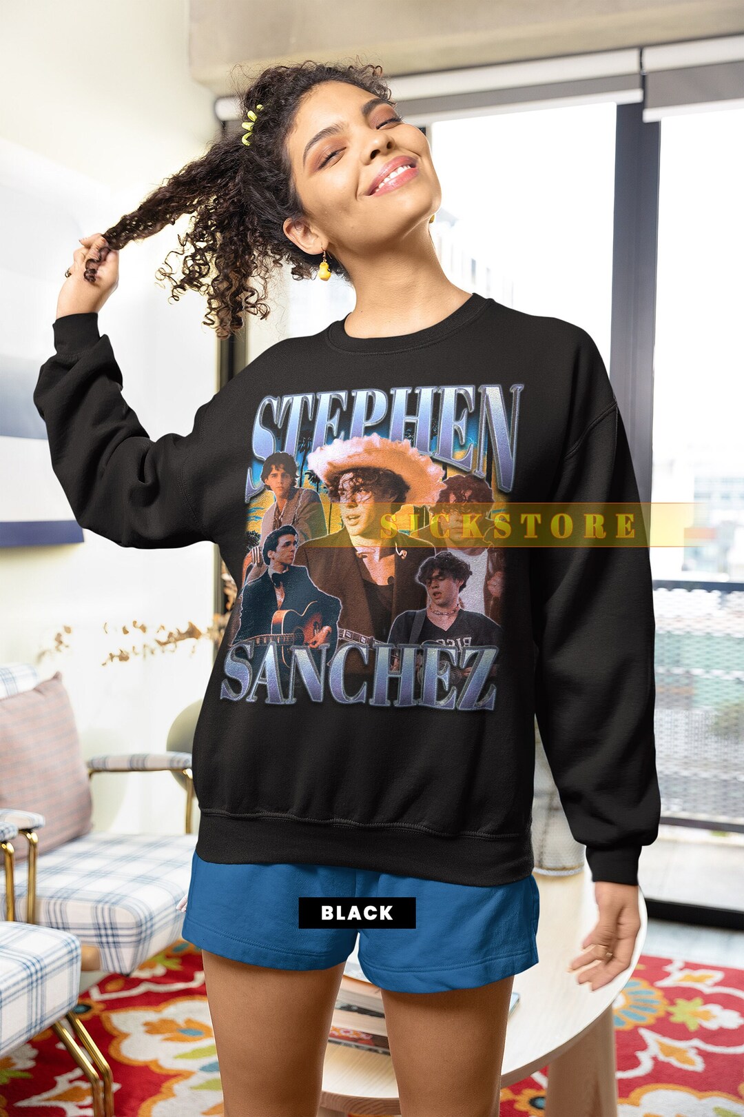 STEPHEN SANCHEZ Vintage Sweatshirt, Stephen Sanchez Homage Sweater ...