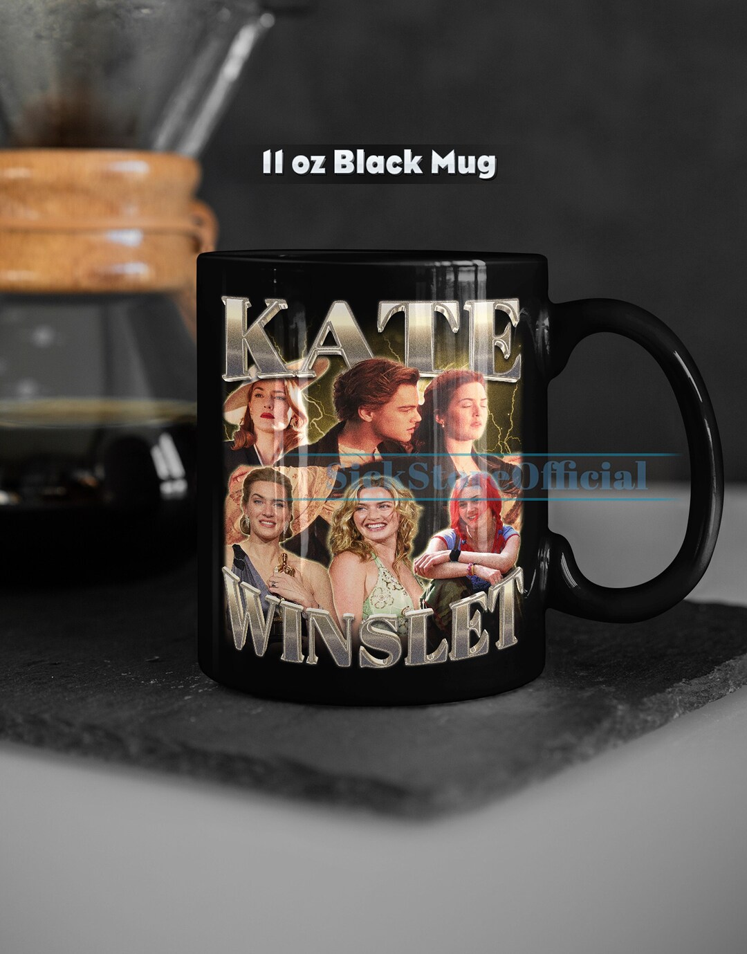 KATE WINSLET Coffee Mug, Kate Winslet Tea Mug, Kate Winslet Drinkware ...