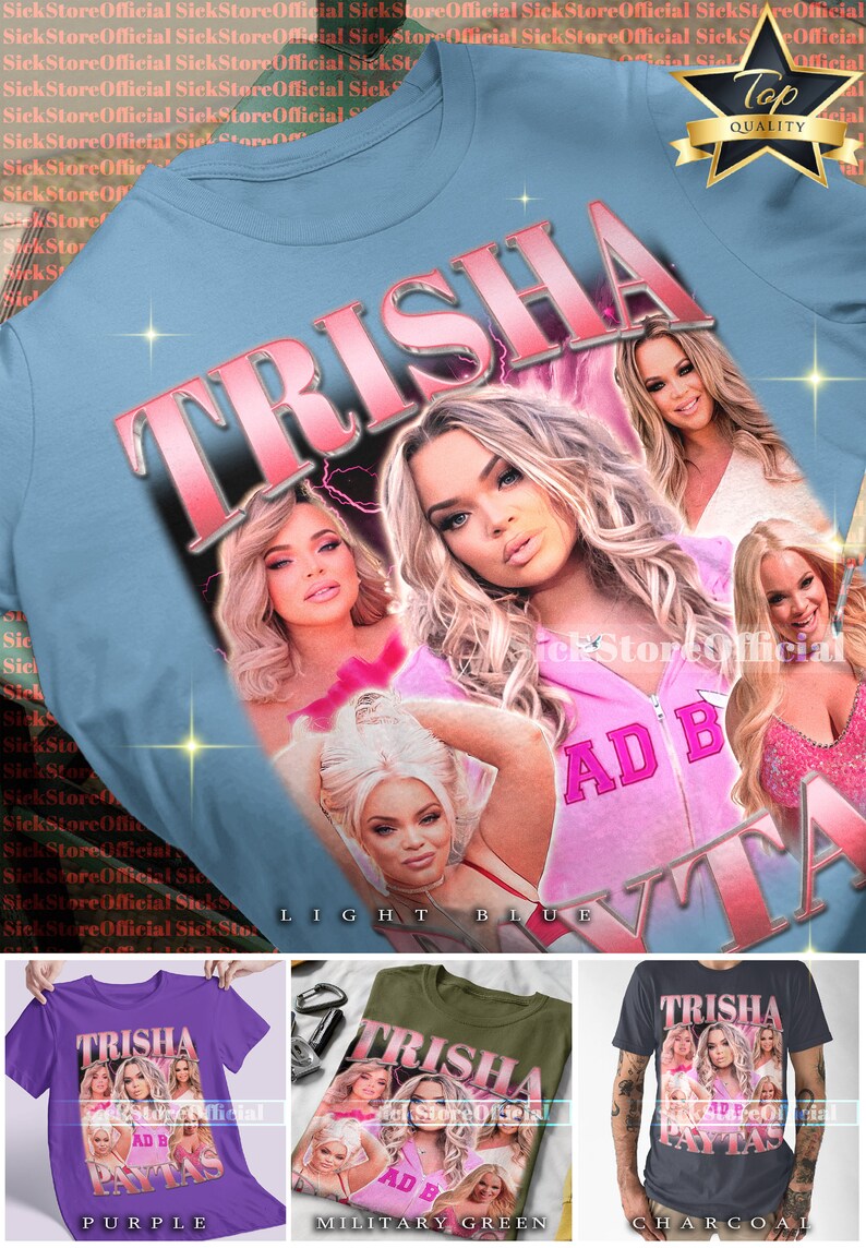 TRISHA PAYTAS Vintage Shirt Trisha Paytas Homage Tshirt - Etsy