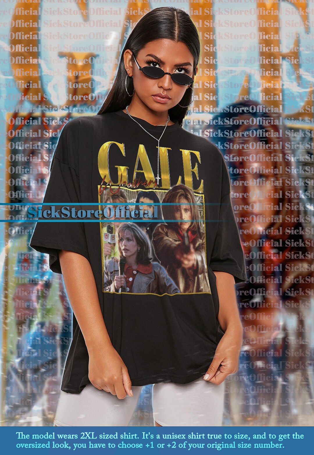 GALE WEATHERS Vintage Shirt, Gale Weathers Homage Tshirt, Gale Weathers ...