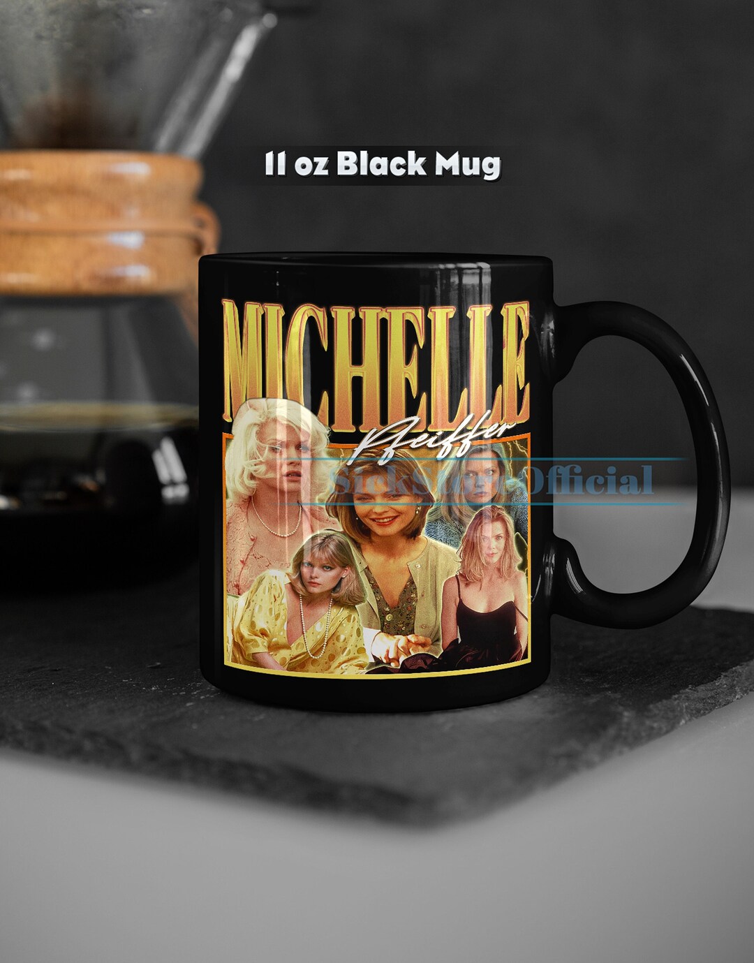MICHELLE PFEIFFER Coffee Mug, Michelle Pfeiffer Tea Mug, Michelle ...