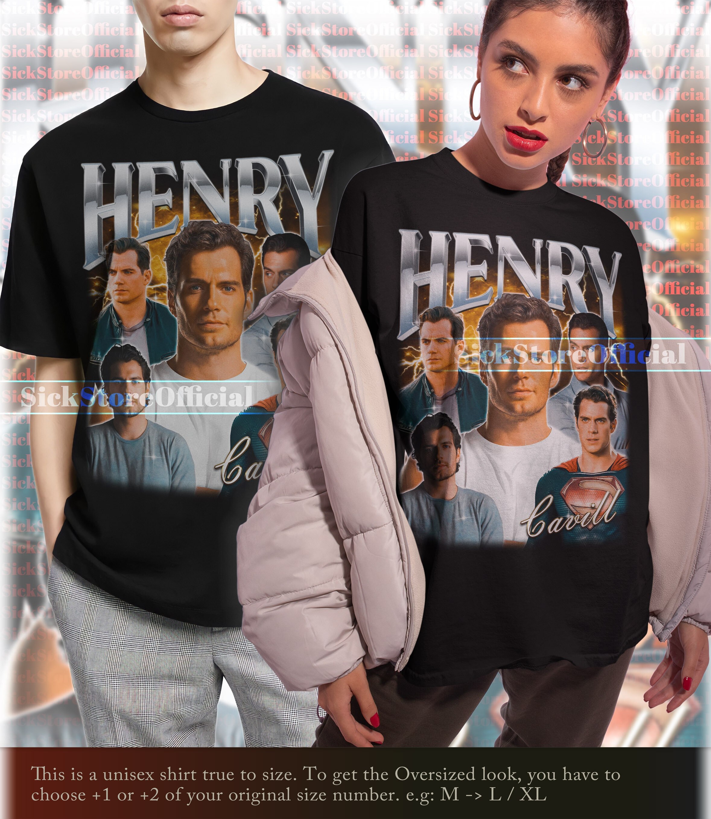 HENRY CAVILL Shirt Henry Cavill Homage Tshirt Henry Cavill - Etsy