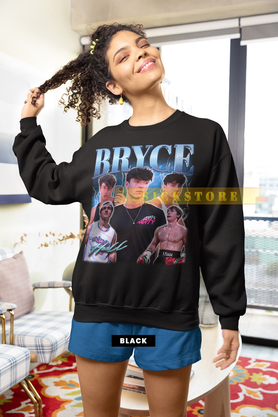 BRYCE HALL Vintage Sweatshirt, Bryce Hall Homage Sweater, Bryce Hall ...