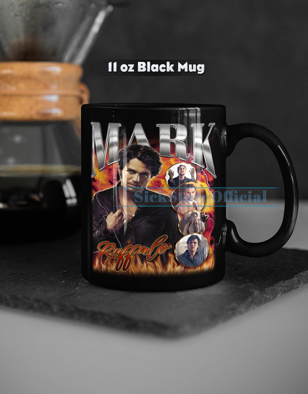 MARK RUFFALO Coffee Mug, Mark Ruffalo Tea Mug, Mark Ruffalo Drinkware ...