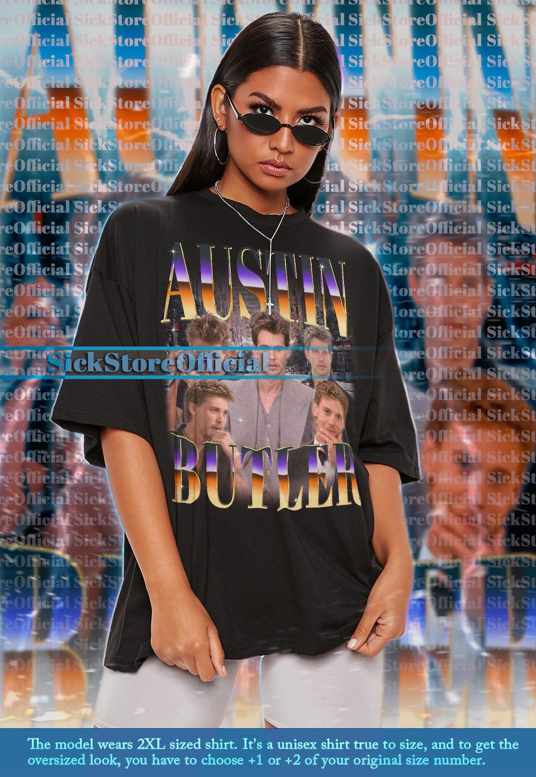 AUSTIN BUTLER Vintage Shirt, Austin Butler Homage Tshirt, Austin Butler ...