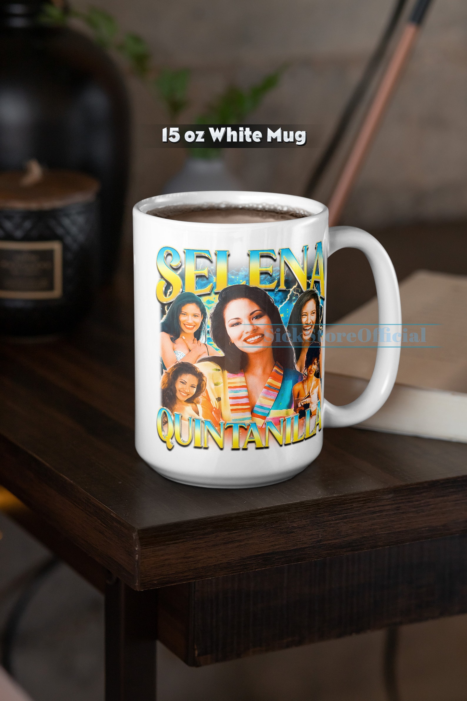 SELENA QUINTANILLA Coffee Mug, Selena Quintanilla Tea Mug, Selena ...