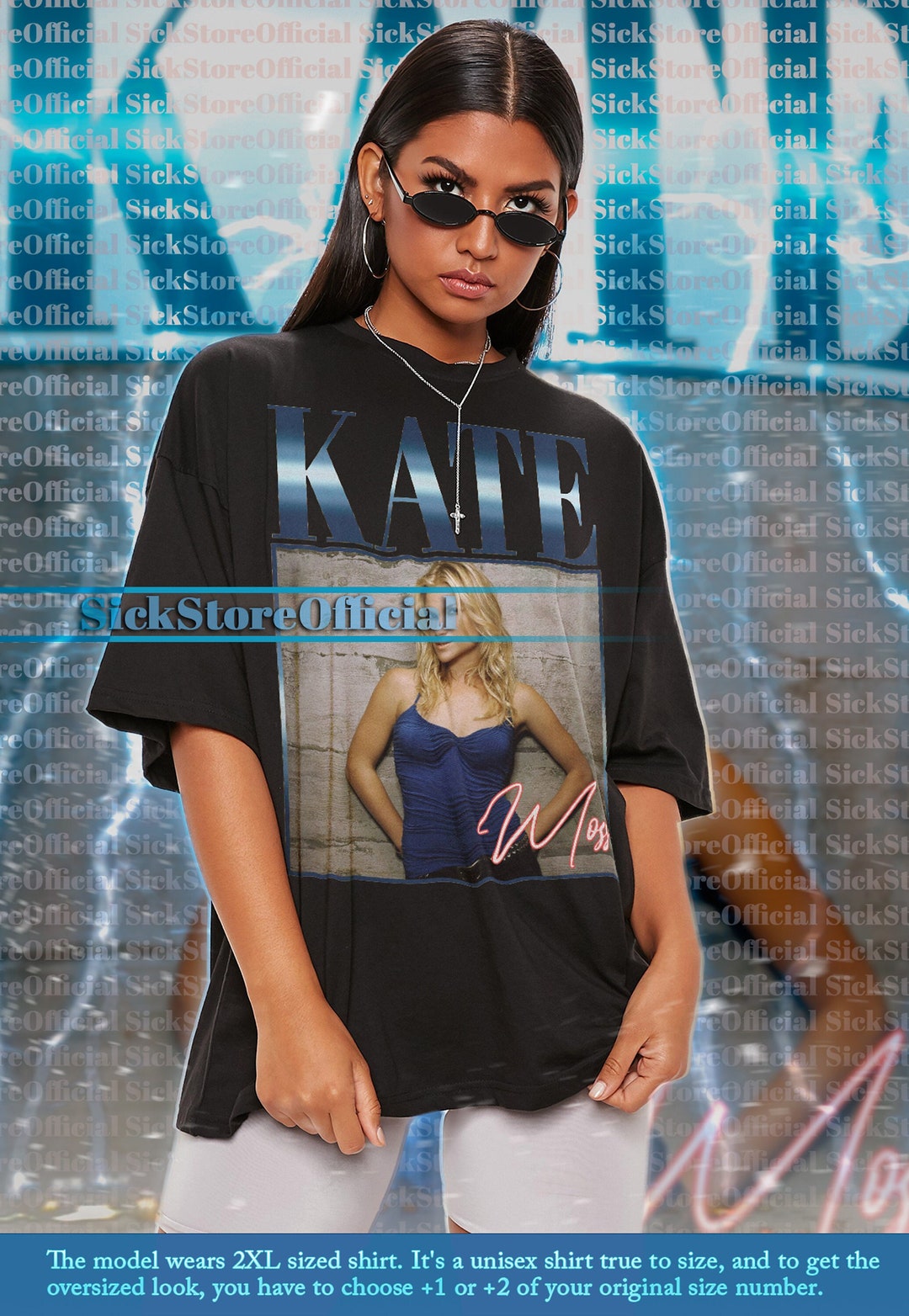 KATE MOSS Vintage Shirt, Kate Moss Homage Tshirt, Kate Moss Fan Tees ...