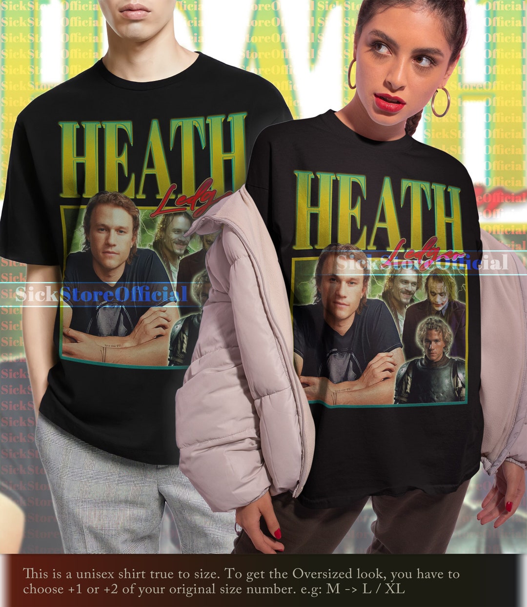 HEATH LEDGER Shirt A Knights Tale Heath Ledger Sweater - Etsy