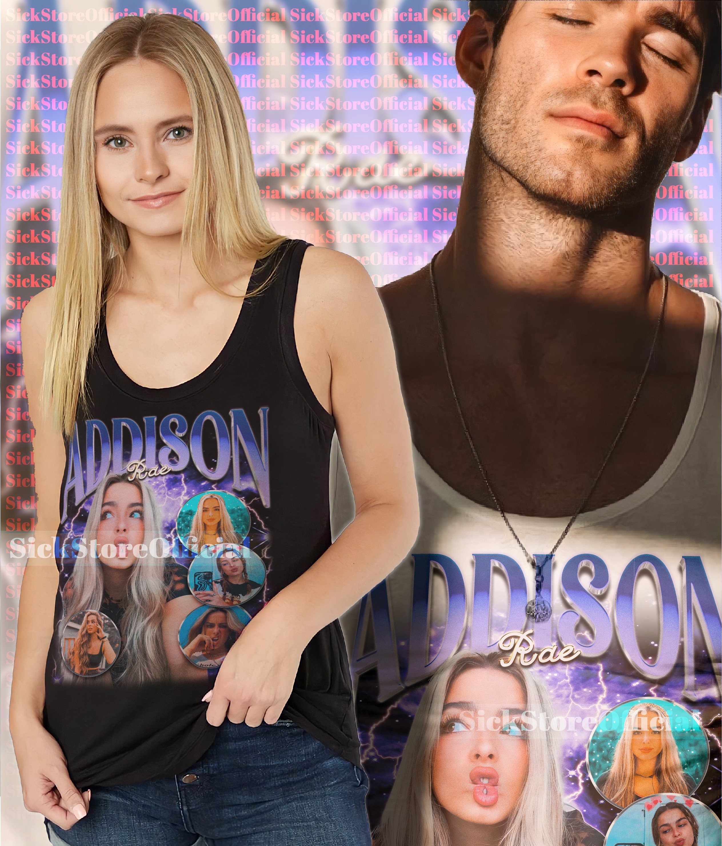ADDISON RAE Vintage Shirt Addison Rae Rap 90s Hip-hop Style - Etsy