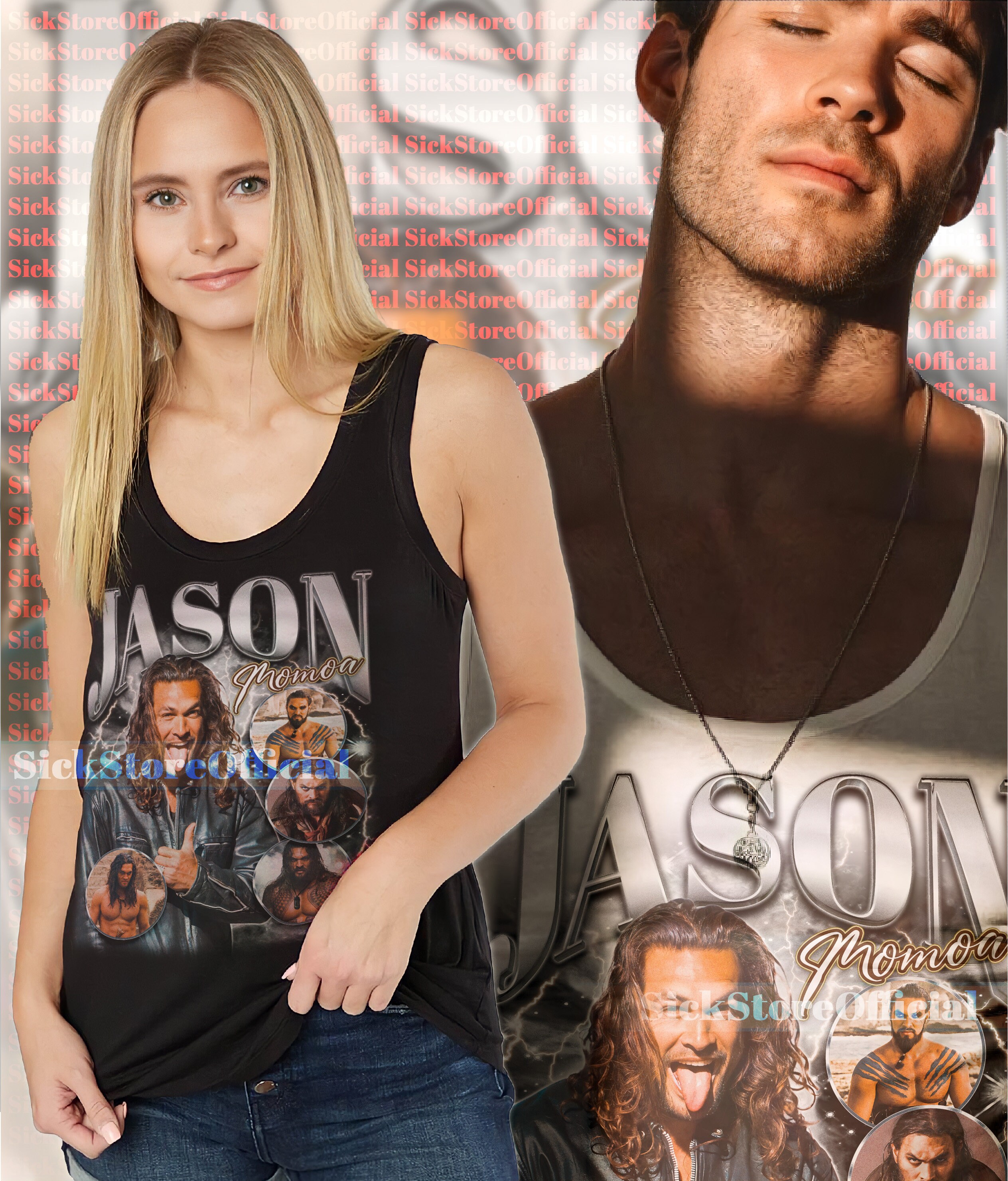JASON MOMOA Vintage Shirt Jason Momoa Homage Tshirt Jason - Etsy