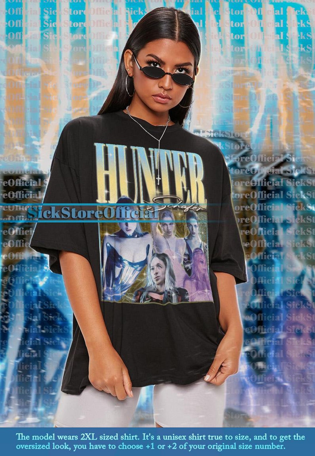 HUNTER SCHAFER Vintage Shirt, Hunter Schafer Homage Tshirt, Hunter ...