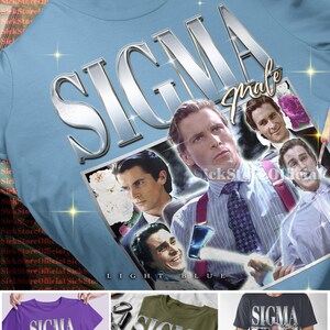 SIGMA MALE Vintage Shirt, Sigma Male Homage Tshirt, Sigma Male Fan Tees ...