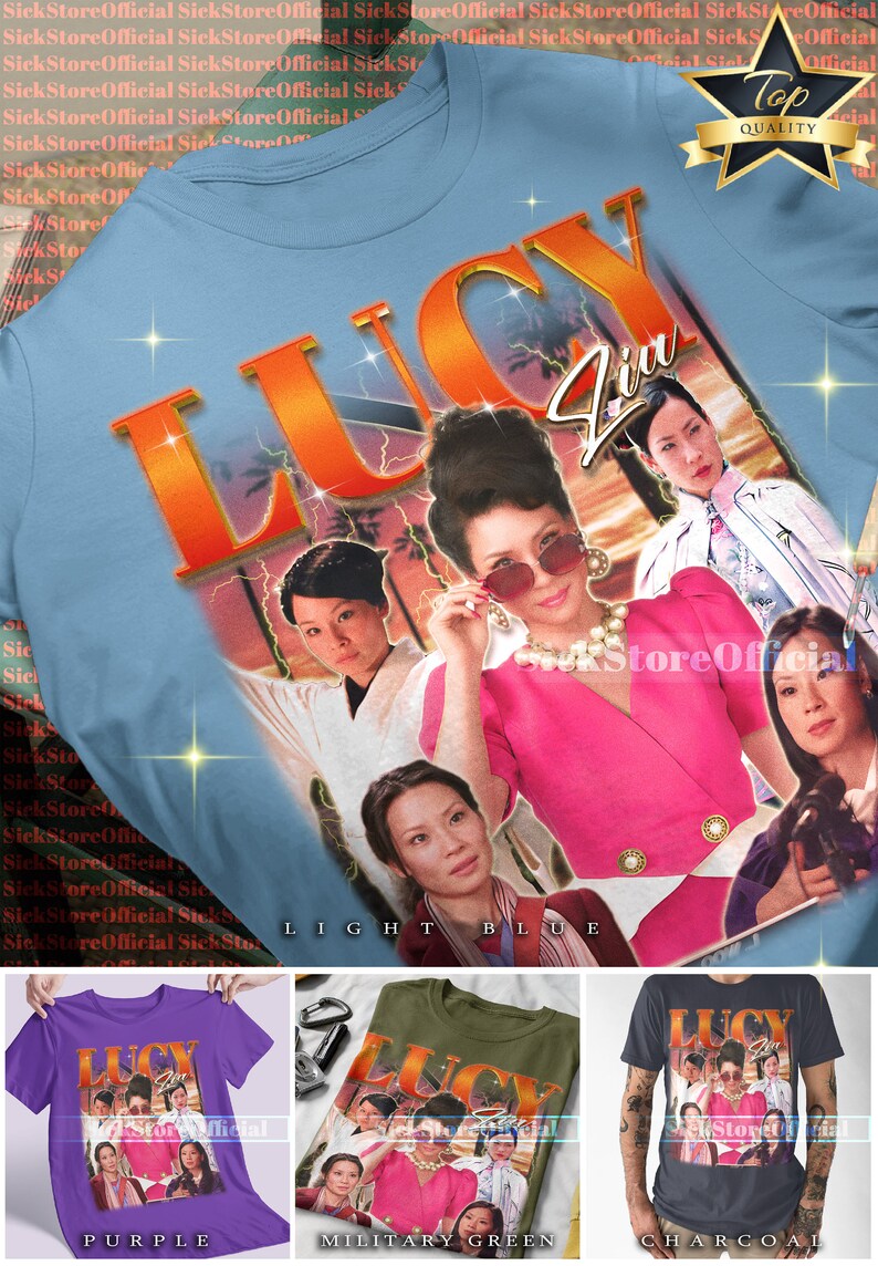 LUCY LIU Vintage Shirt, Lucy Liu Homage Tshirt, Lucy Liu Fan Tees, Lucy ...